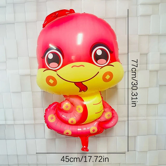 SNAKE BALLOONS 2025 Zodiac Chinese New Year Kids Gift Balloon Party ...