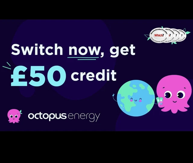 OCTOPUS ENERGY REFERRAL code - £50 Free - CODE IN Description 🐙🐙 £0.99 ...