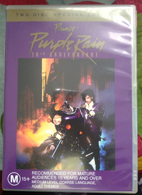 PRINCE : PURPLE Rain : 20th Anniversary -DVD, 2-DISC SET : Region 4 ...