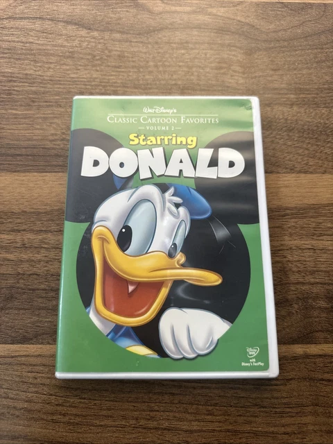 WALT DISNEYS CLASSIC Cartoon Favorites Starring Donald (DVD, 2005) RARE ...