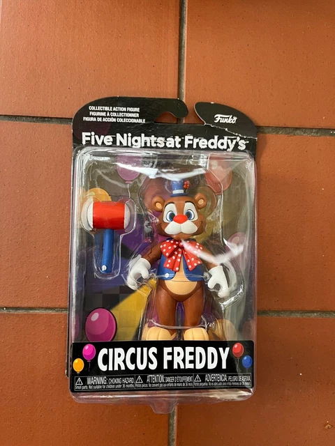 FNAF FIVE NIGHTS at Freddy's Circus Freddy Posable Action Figure - New ...