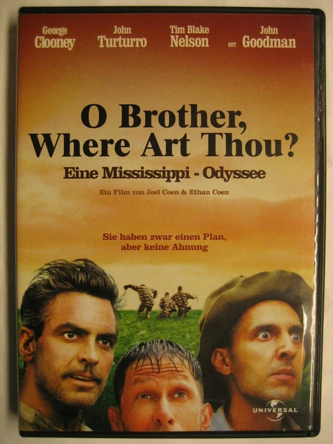 O BROTHER WHERE Art Thou - Dvd - George Clooney John Turturro John ...