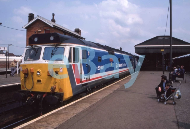 35MM RAILWAY SLIDE of Class 50 50002 @ Salisbury Copyright to Buyer £3. ...