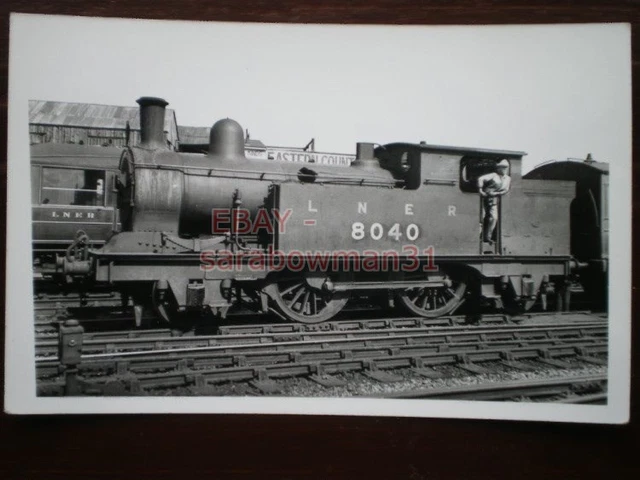 PHOTO LNER Class F3 Loco No 8040 Br 67141 £3.00 - PicClick UK