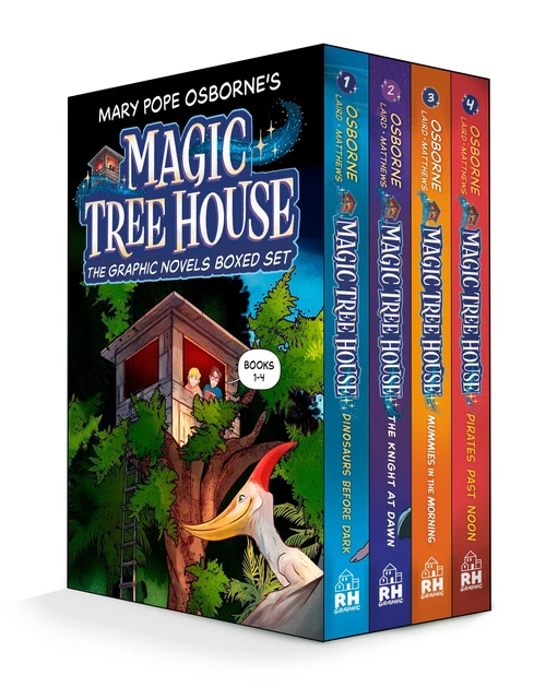MAGIC TREE HOUSE Graphic Novel Starter Set, Mary Pope Osborne EUR 40,00 ...
