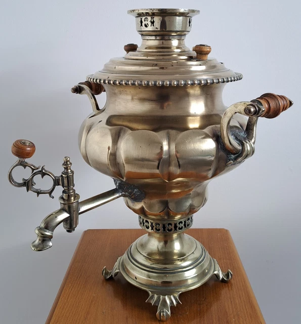 ANTIQUE RUSSIAN BRASS Samovar Tula 19 Century Batashov £269.99 ...