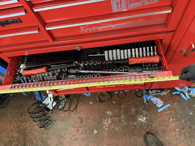 SNAP ON TOOL Box Roll Cab Lock N Roll Drawer Latch Replacement 30" Inch ...
