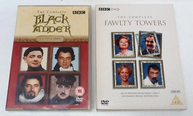 COMPLETE BLACKADDER / COMPLETE FAWLTY TOWERS : BBC TV UK DVD Box Sets ...