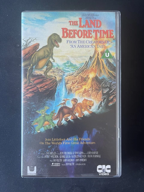 THE LAND BEFORE Time - VHS Video Tape - Vintage 1988 £5.99 - PicClick UK