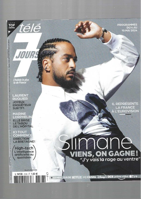 TELE 7 JOURS-04 Mai 2024-Slimane_Eurovision/M.lorphelin/Ici Tout ...