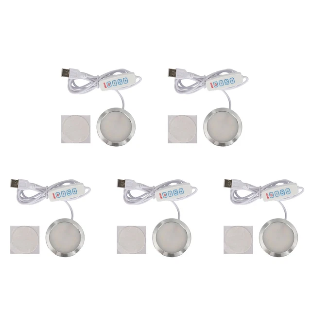 5X 3D PRINTING Model LED Light LED Spotlight 5V -Thin Night Light ...