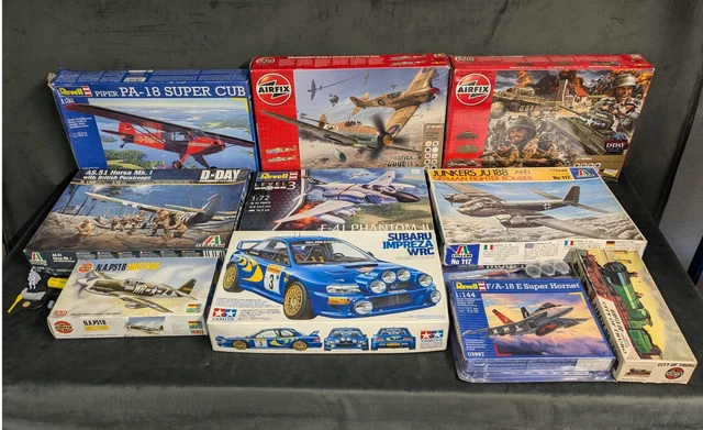 MIXED MODEL KITBASH Job Lot Bundle Airfix Revell Italeri, Aircraft ...