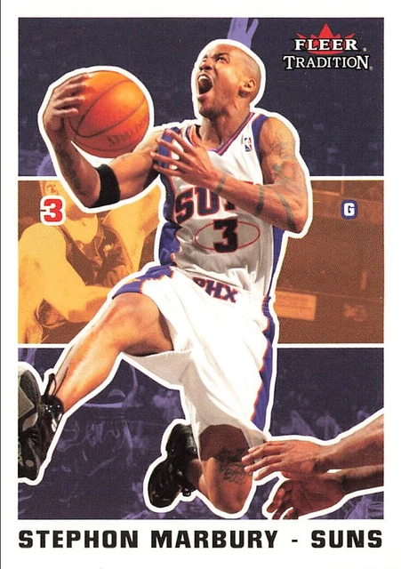 2003 FLEER TRADITION #165 Stephon Marbury Phoenix Suns EUR 1,82 ... 2003 FLEER TRADITION #165 Stephon Marbury Phoenix Suns EUR 1,82 ...