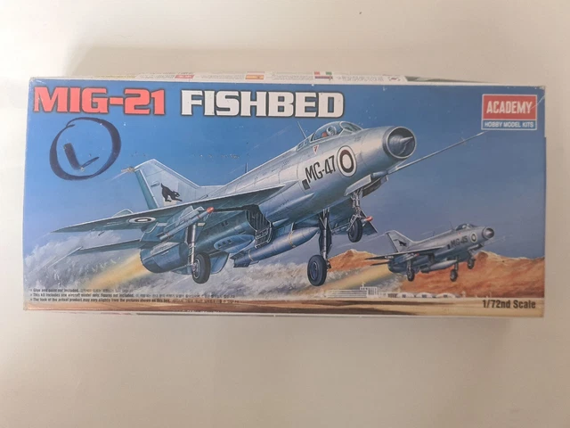 ACADEMY MIG-21 FISHBED Model Kit 1618 in 1:72 Scale £12.00 - PicClick UK