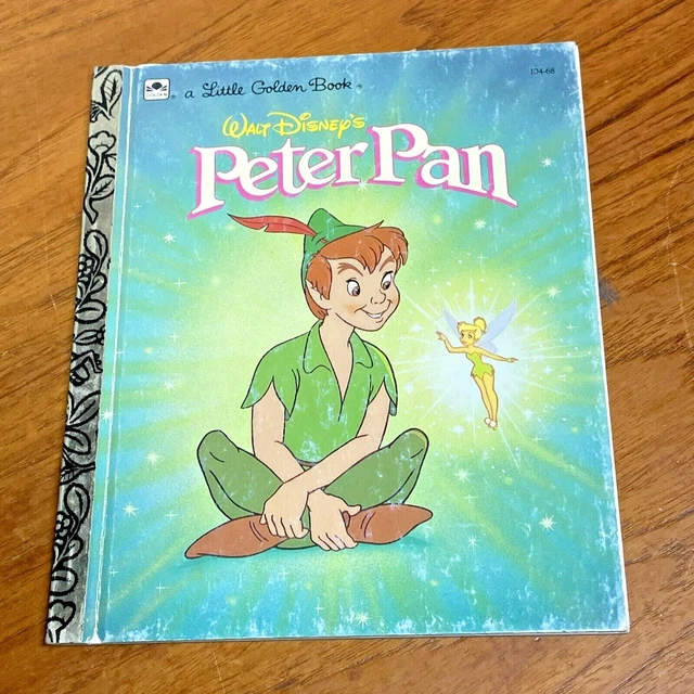 LITTLE GOLDEN BOOK Walt Disney's PETER PAN 1989 Edition £1.86 - PicClick UK