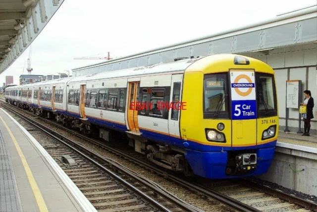 PHOTO LONDON Overground 387 Class 387 Emu 387 146 At Hoxton. £2.88 ...