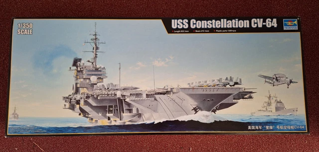 TRUMPETER 1:350 USS Constellation CV-64 Aircraft Carrier EUR 101,99 ...