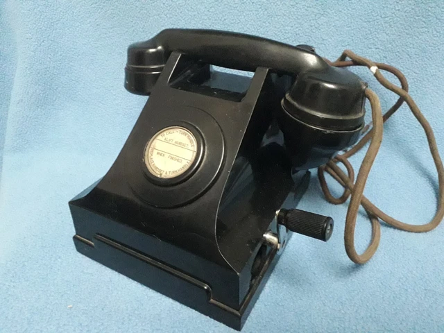 BAKELITE 300 SERIES Telephone with Internal Magneto -Damaged - Erikson ...