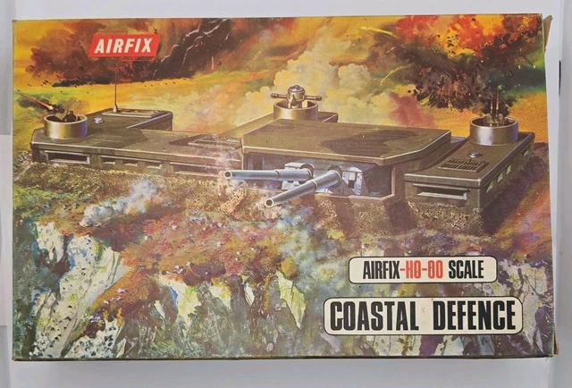 RARE VINTAGE AIRFIX Coastal Defence Fort Model kit 1960s/70s £33.98 ...
