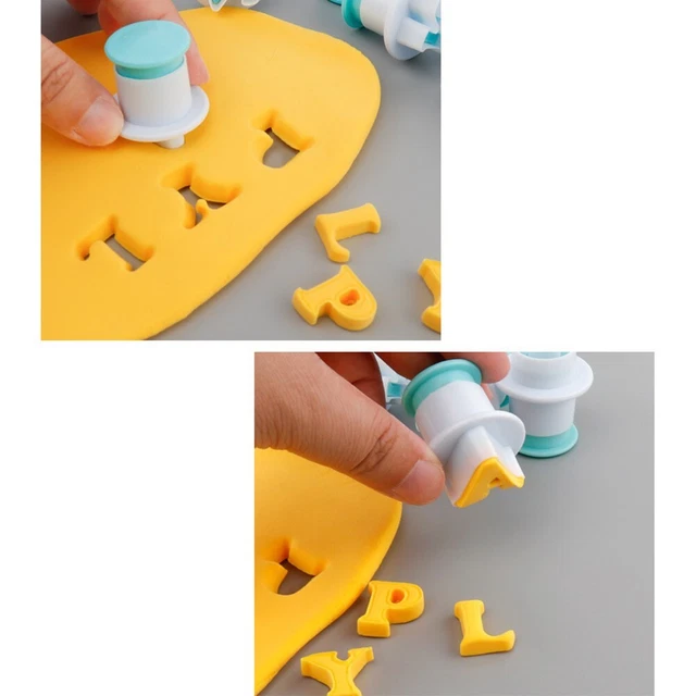 MOULE D'ESTAMPILLAGE LETTRE majuscule convivial pour estampillage lettre majuscu EUR 25,68 ...