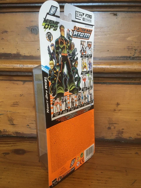 ACTION MAN ATOM Night Ops AXEL MANNING 2005 Hasbro Action Figure *Brand ...
