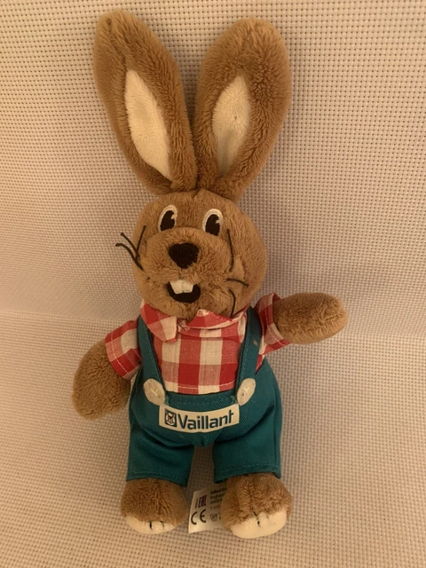 VAILLANT BUNNY RABBIT Plush Promotional Soft Toy 7” £12.99 - PicClick UK