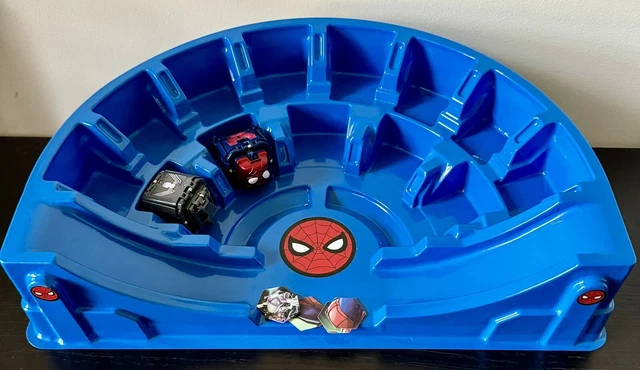 SPIDER-MAN BATTLE CUBES Battle Playset Arena Toy Action Figure Marvel ...