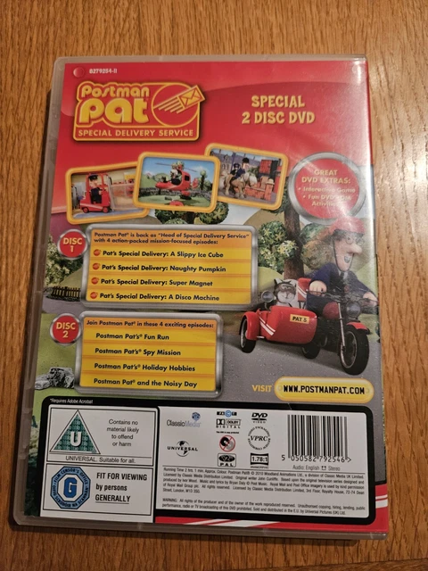 POSTMAN PAT A Speedy Delivery Dvd 2 Disc Set 8 Episodes Kids £6.99 ...