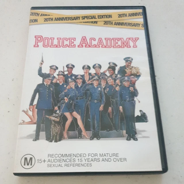 POLICE ACADEMY 20TH Anniversary Special Edition DVD R4 FREE POST £11.50 ...