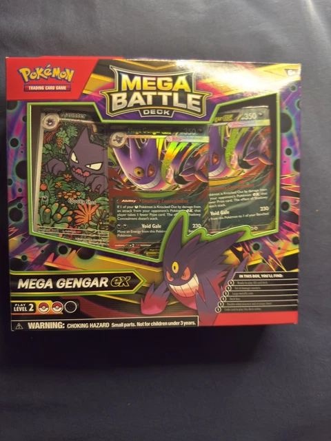 POKEMON TCG MEGA Gengar Ex Battle Deck BRAND NEW FACTORY SEALED QTY $67 ...