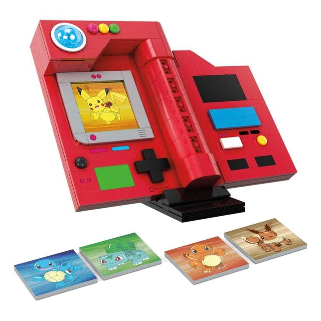POKÉMON MEGA BUILDING Kit Kanto Region Pokédex EUR 49,88 - PicClick IT