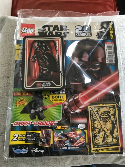 MAGAZINE LEGO STAR Wars 25 ans Collector Darth Vader NEUF SOUS BLISTER ...