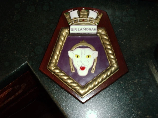 SHIPS CREST - Hms / Rfa Sir Caradoc £44.00 - PicClick UK