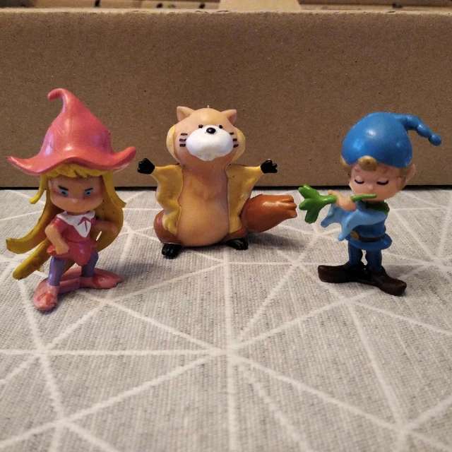 VINTAGE TATSUNOKO CARTOON PVC Figure: LUTINETTE & LUTINOU - Series £6. ...