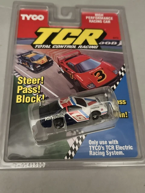 VINTAGE 1992 TYCO TCR Jam Slot Car Valvoline #6. UNOPENED! $27.55 ...