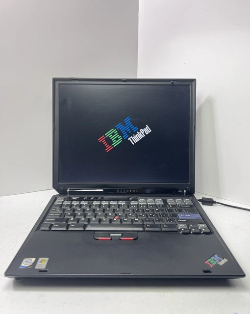 VINTAGE IBM THINKPAD Laptop R32 Pentium 4 2.0 Ghz 36Gb Hd 512Mb Ram ...