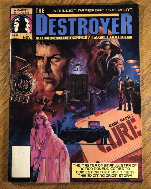 THE DESTROYER-THE ADVENTURES of Remo and Chiun-Issue 1-December 1989 ...