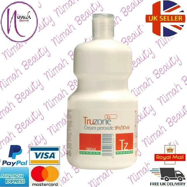 TRUZONE CREAM PEROXIDE 9% 30 Volume 1000ml *Formulated To Improve ...