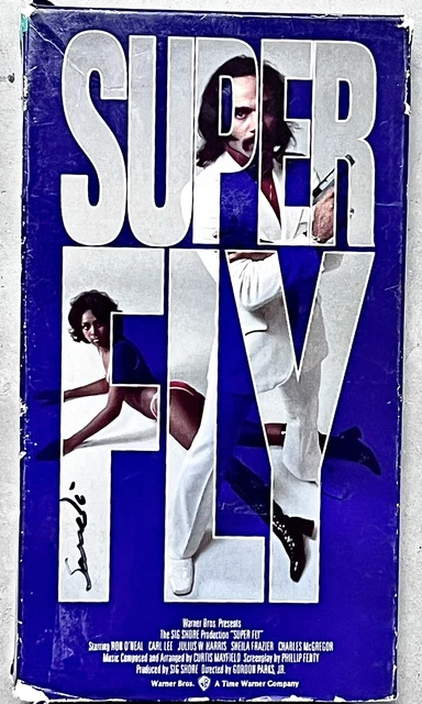SUPER FLY (VHS, 1972) Warner Bros. Starring Ron O'Neal - 93 Minutes $11 ...