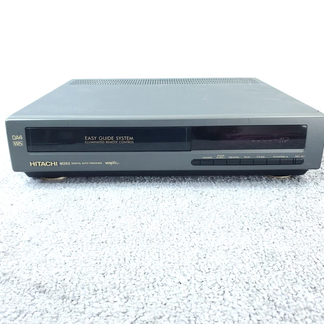 VINTAGE HITACHI MODEL VT-M262A VCR VHS Tape Player Recorder Tested ...
