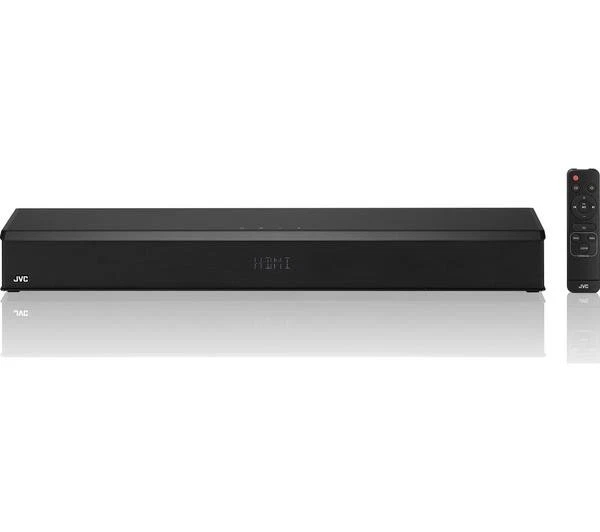 JVC TH-D131B 2.1 Wireless Bluetooth 120w Compact Soundbar Built-in ...