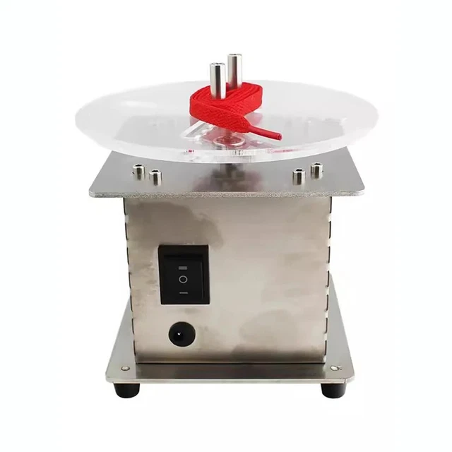 ELECTRIC SHOELACE WINDING Machine Audio Data Cable Fishing Wire Desktop ...