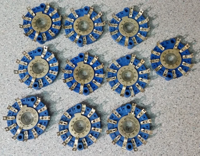 ROTARY WAFER SWITCH Mechanism x 10 see pics for specs (no2) (B12) £18. ...