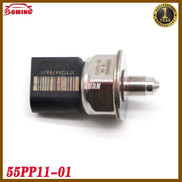 NEW FUEL RAIL Pressure Sensor 55PP11-01 For BMW 335i 550i 650i 750Li X6 ...