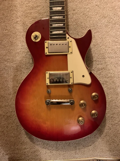 WESTFIELD E4000 ELECTRIC guitar Les Paul Sunburst £80.00 - PicClick UK