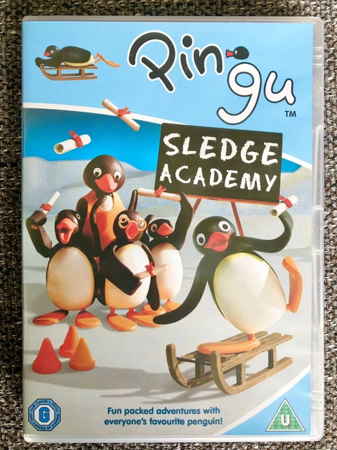 PINGU'S SLEDGE ACADEMY DVD (2005) 8 Episodes + Special Features Game ...