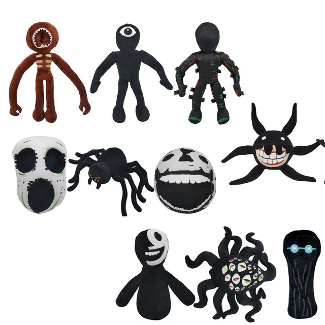 NEW ROBLOX DOORS Plush Toy Screech Glitch Monster Soft Dolls Christmas ...