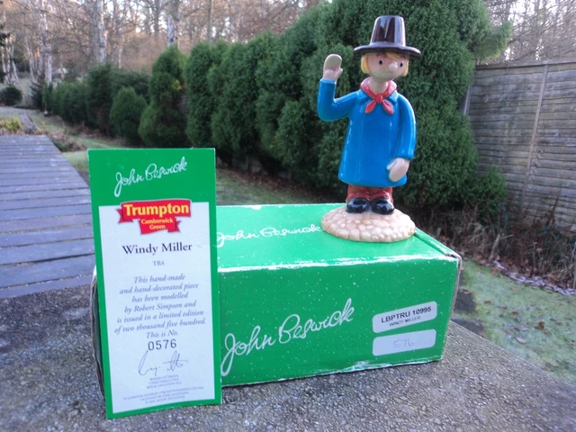 VINTAGE SIGNED BESWICK Windy Miller Trumpton Camberwick Green-Mib With ...
