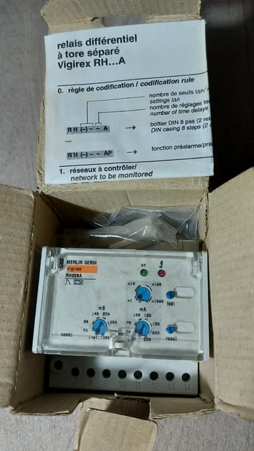MERLIN GERIN 50661 Relais RH328A Vigirex EUR 379,00 - PicClick DE