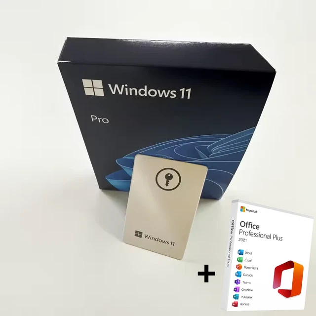 WINDOWS 11 PRO 64bit UK + Office 2021 Full version License Activation ...